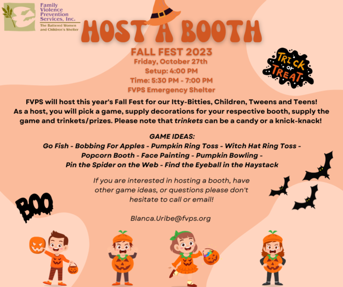 Fall Fest 2024 - Family Violence Prevention Services, Inc. - The ...